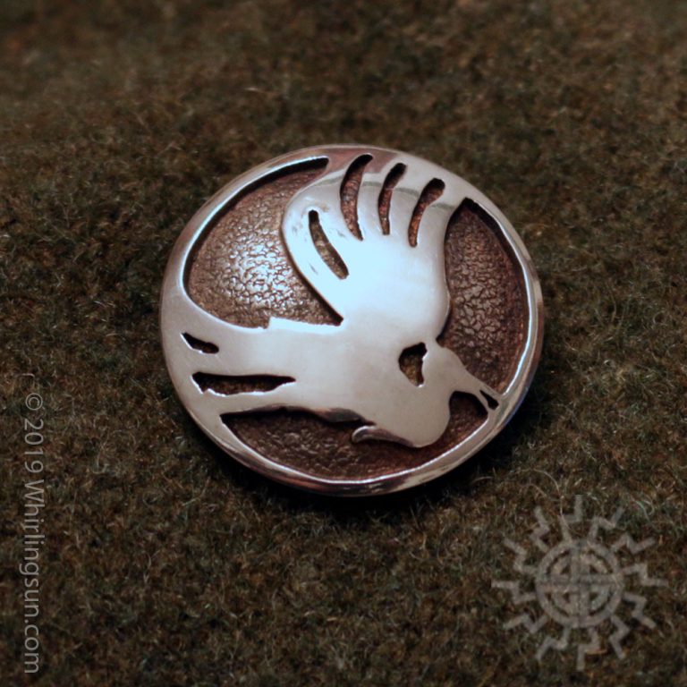 Wandervogel silver pin – WhirlingSun